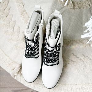 Seven7 | Shoes | New Seven7 Flat Iron Combat Lace Up Boots | Poshmark